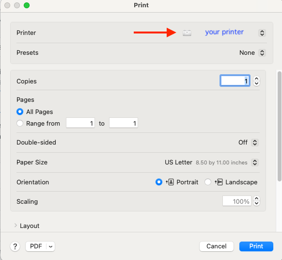 How to Print on a Mac – Brearley Technology Department | Helpdesk